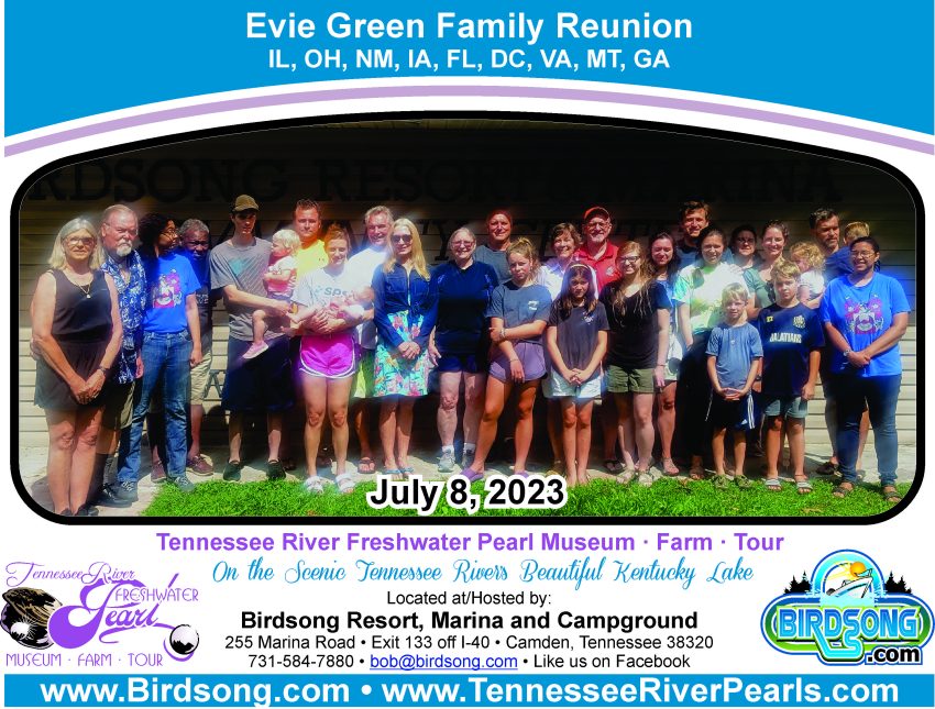 Evie Green Family Reunion – Birdsong Resort Marina and Campground